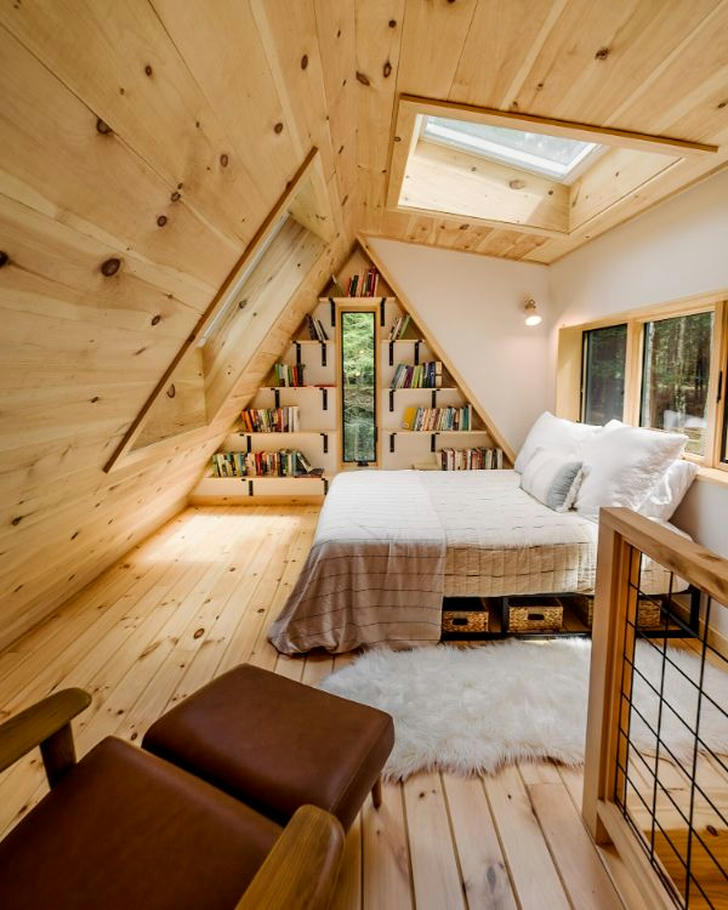 Take a tour through this cozy cabin: You'll want to move in right away
