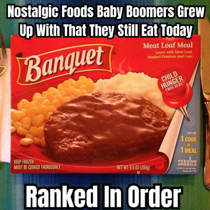 Nostalgic Foods Baby Boomers Grew Up With That They Still Eat Today